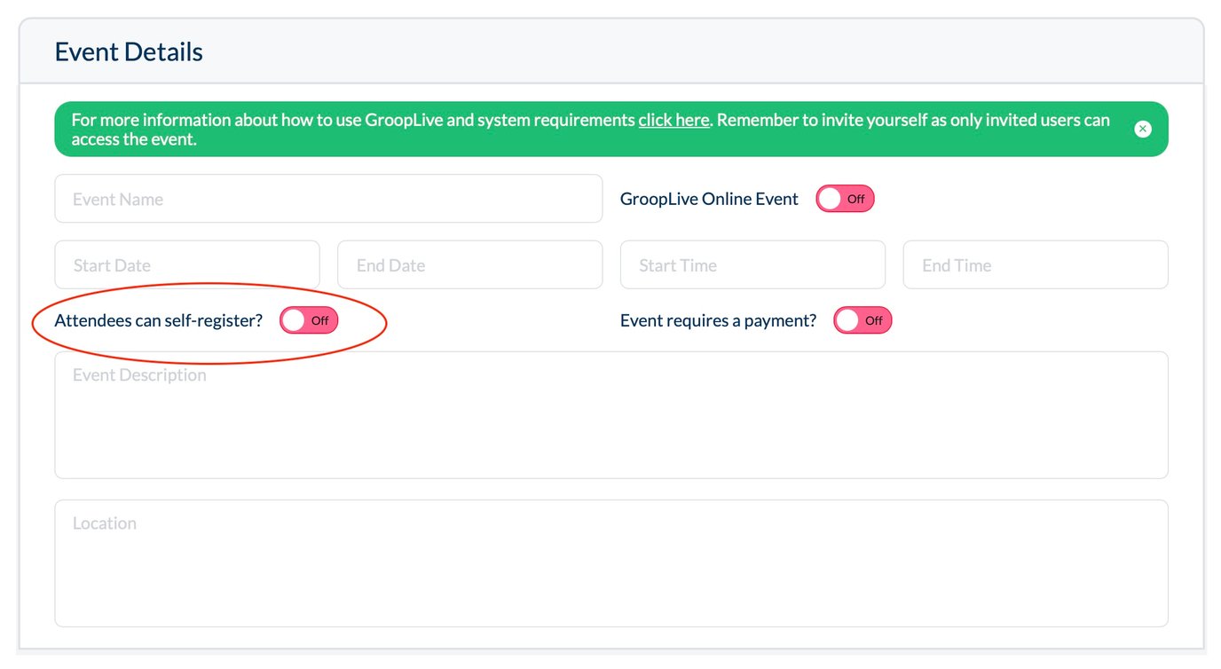 Self Registration - Explained